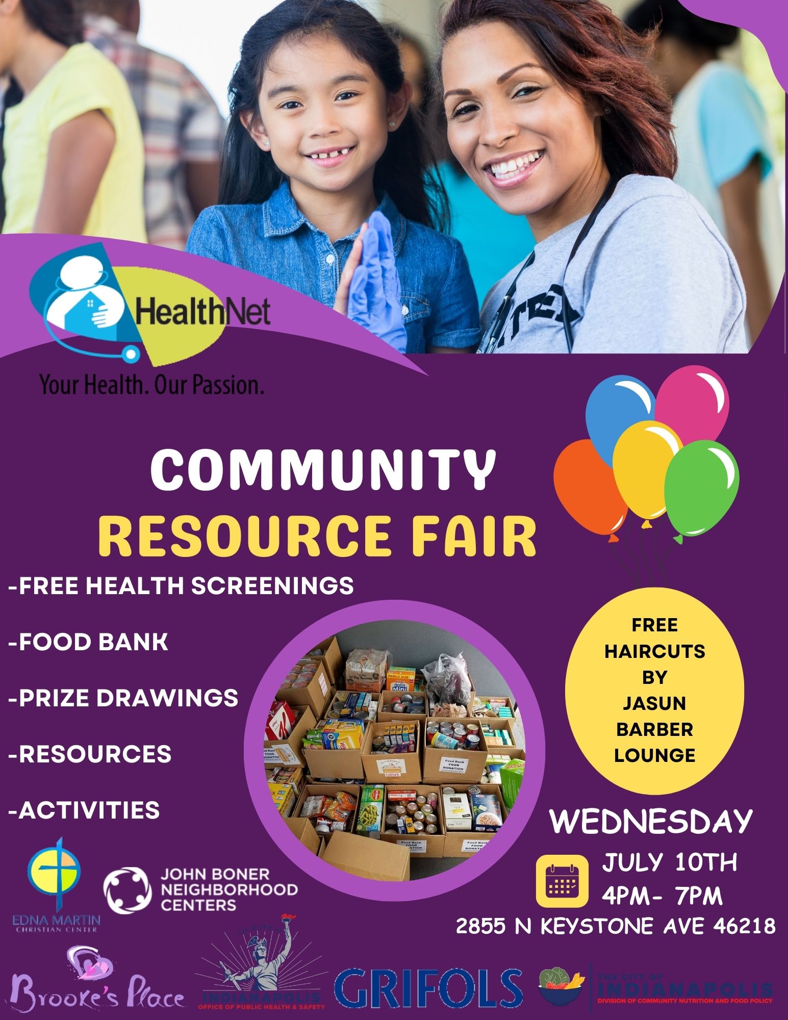 HealthNet Hosts Martindale-Brightwood Community Resource Fair on July ...